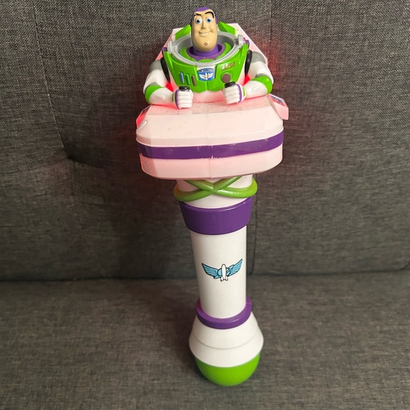 Toys | Disney Parks Toy Story Buzz Lightyear Lightup Bubble Wand Tested ...